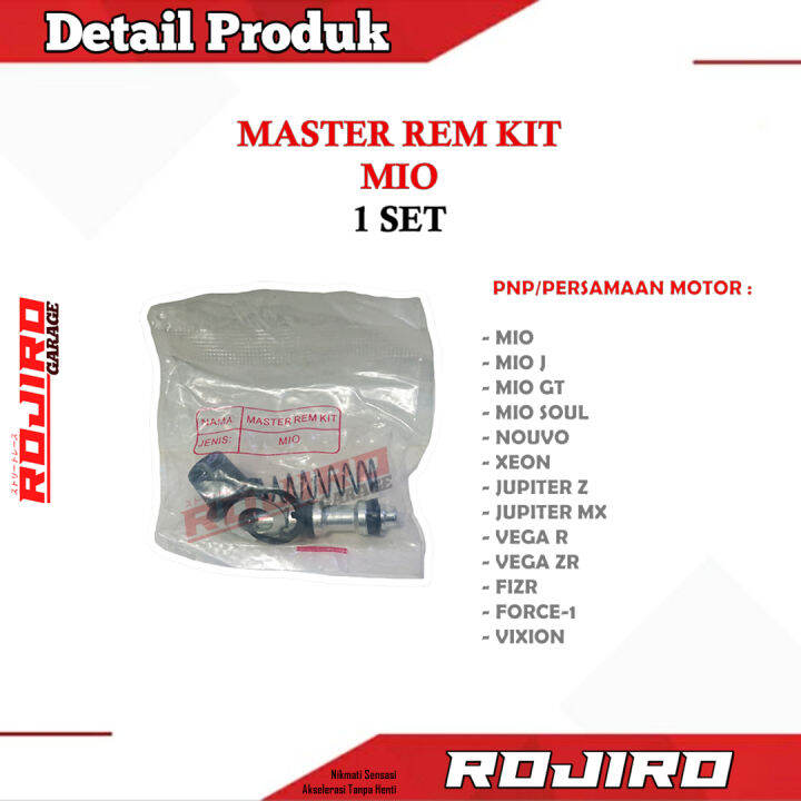 Seal Master Rem Kit Mio Jupiter Z MX Vega Vixion Nouvo Fizr Xeon J GT ...
