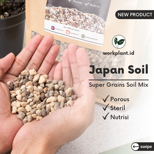 Japan Soil - Media Tanam Siap Pakai Metan Granule Japanese Soil Mix Porous Steril Bernutrisi ...