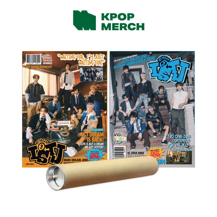 NCT Dream - 3rd Album [ ISTJ ] Photobook Ver. + Rolled Poster | Lazada ...