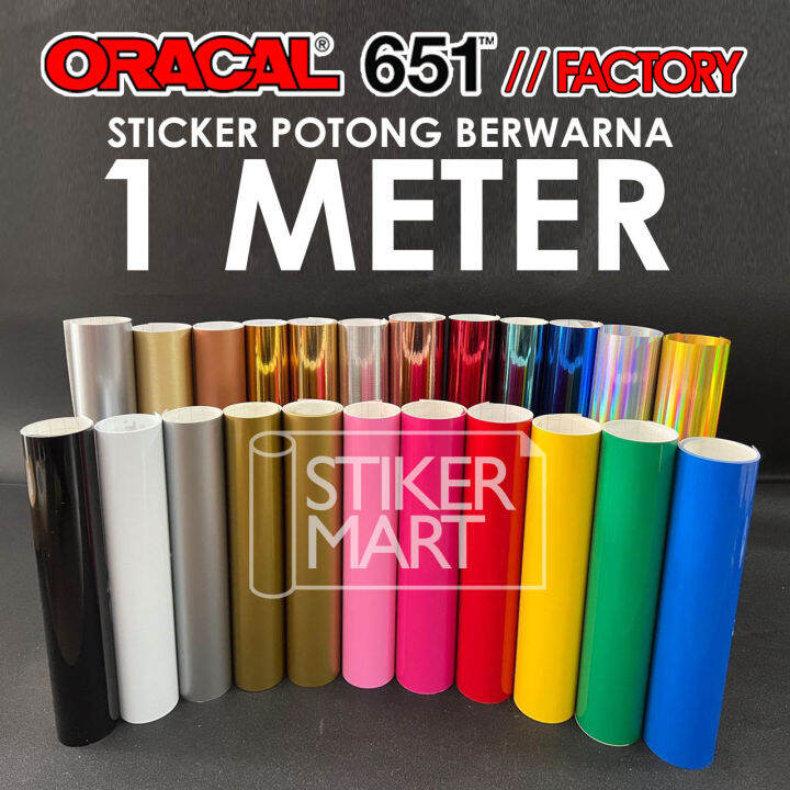 1M Sticker - Oracal 651 Sticker Balloon Sticker Craft Sticker Car ...