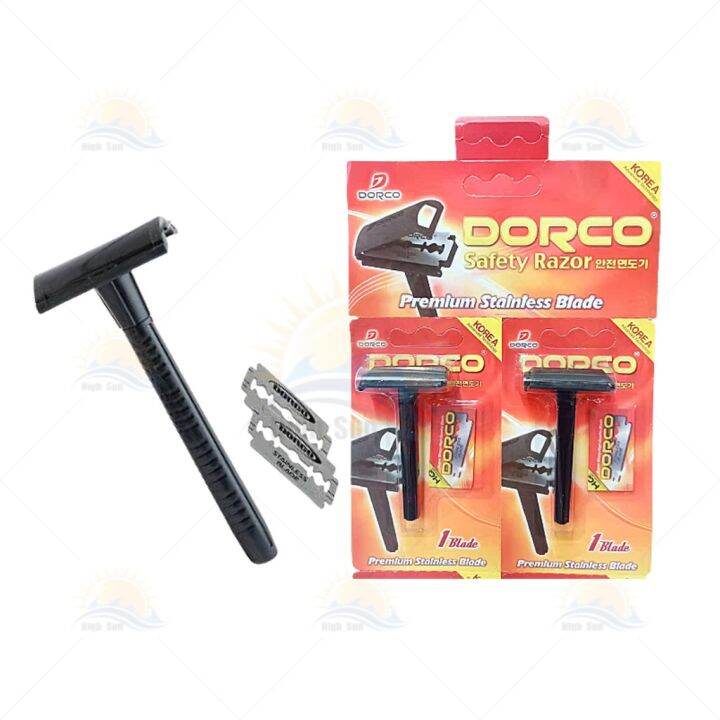 Dorco Black Safety Razor Black Shaver | Lazada PH