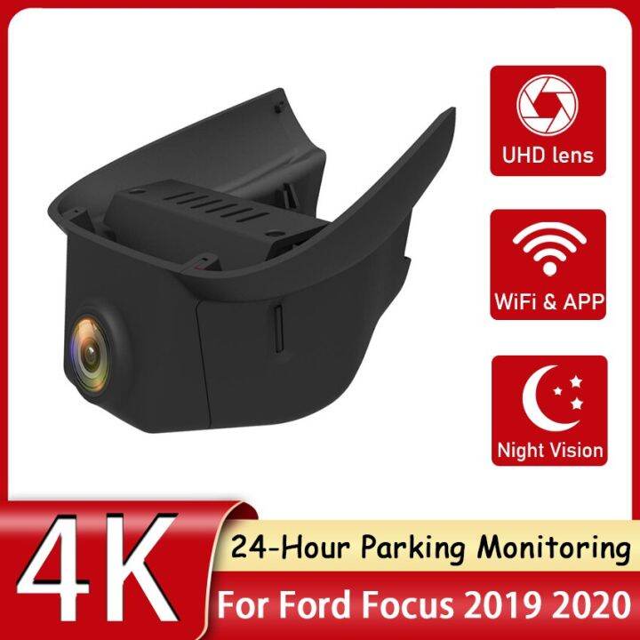Hidden Driving Recorder Car Wifi DVR Front Camera UHD 4K Dash Cam For ...