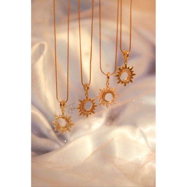 DILY Tala by Kyla TBK ORIGINAL Solar Eclipse Necklace (1 Pendant 4 ...