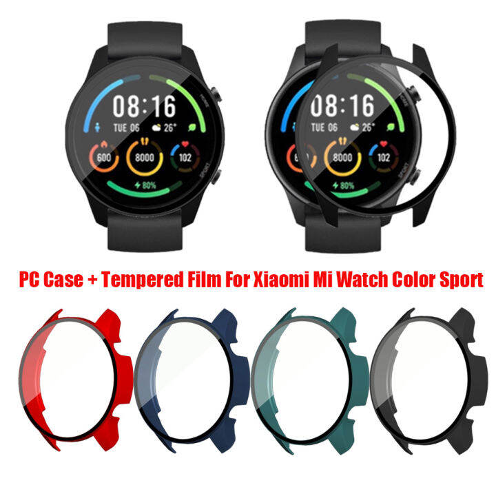 เคสป้องกันหน้าจอขอบแข็ง,สำหรับ Xiaomi Mi Watch รุ่นสีสปอร์ตสมาร์ทวอทช์ ...