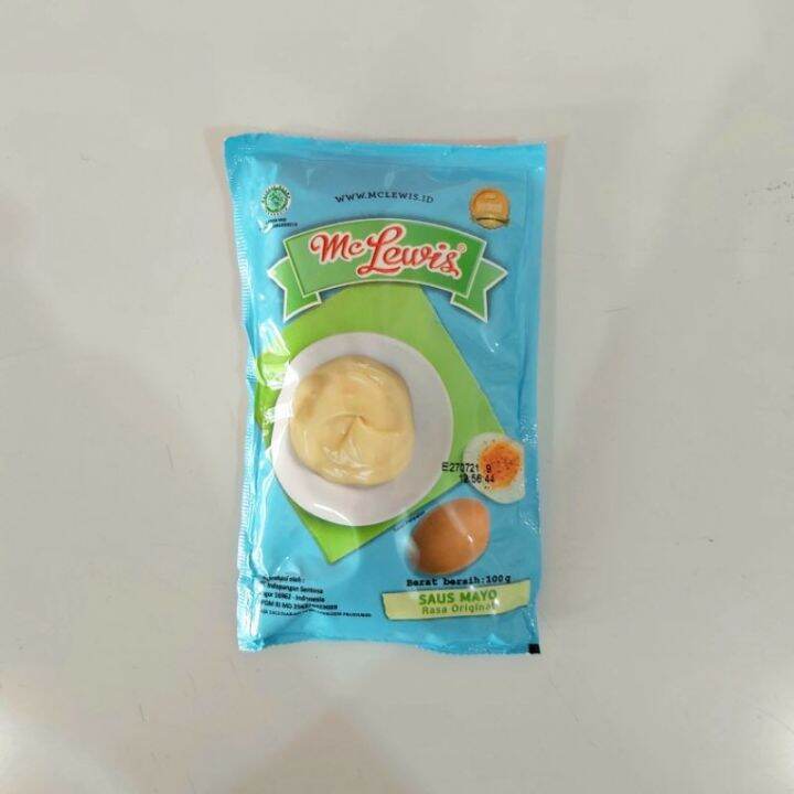 McLewis Saus Mayo 100gr Mc Lewis Mayonais Rasa Original Spreads ...