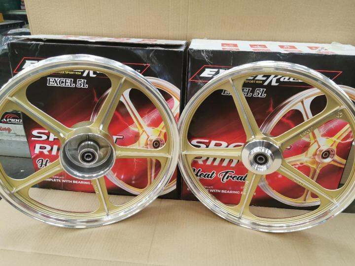 EXCEL Honda Wave 125 / Wave 125s / Wave 100R Sport Rim ( 5L ) + Bearing ...