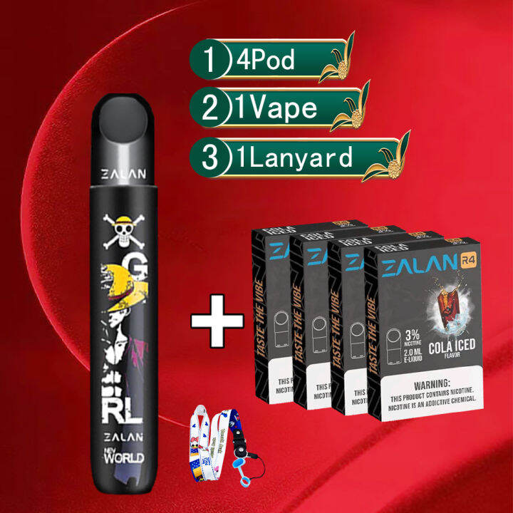 ZALAN Original pods mod Infinite R5 device with Lanyard+4 zalan R4 ...