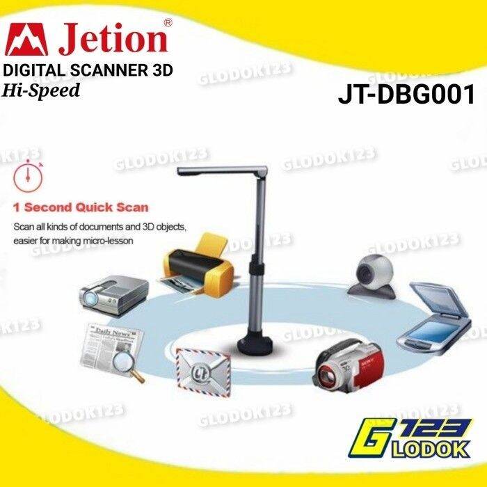 Digital Scanner Portable Hi Speed Mesin Scan Digital JETION JT-DBG001 | Lazada Indonesia