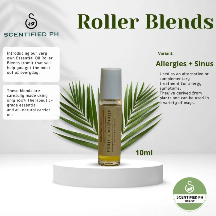 Scentified Ph Roller Blends Allergies + Sinus | Lazada PH