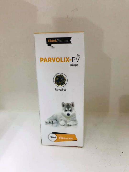 June 2023 Expiration Parvolix - PV Drops 100ml for Cats and Dogs ...