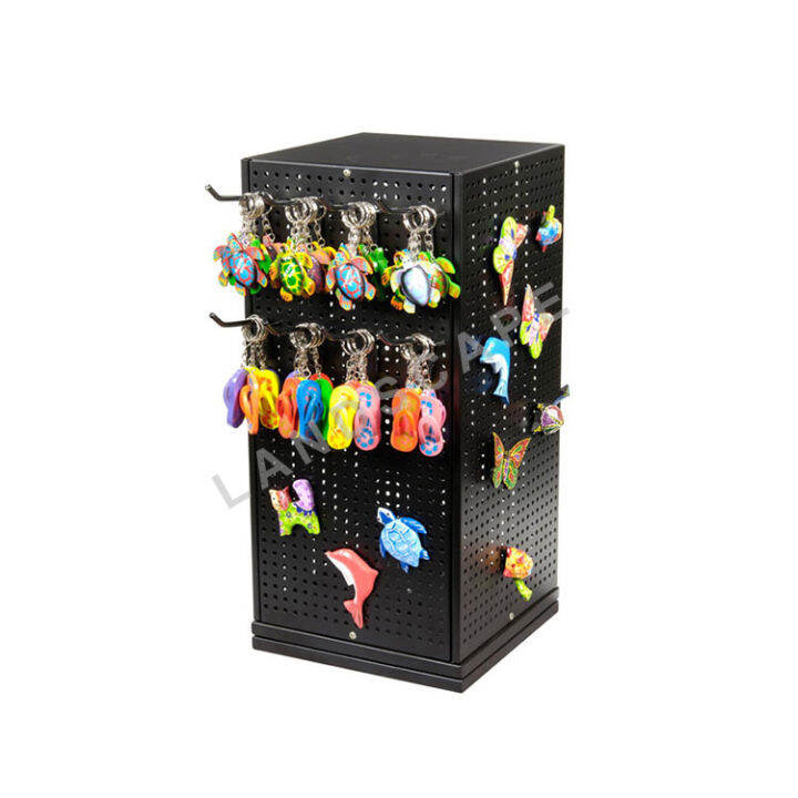 Customize Key Chain Rotating Counter Display Stand for Retail Store ...