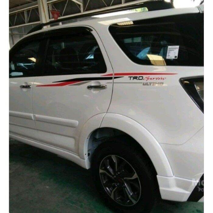 NEW CUTTING STICKER STIKER MOBIL LIS STRIPE TOYOTA RUSH TERIOS sticker stiker mobil toyota rush ...