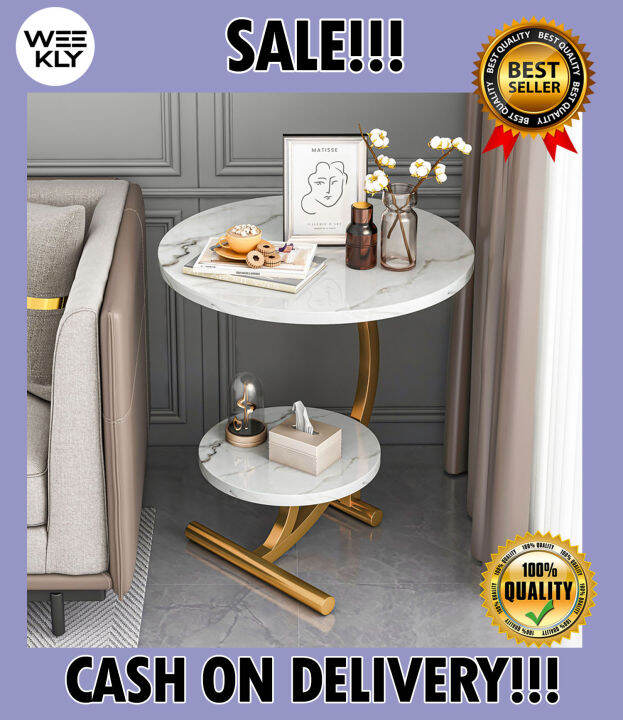 Marble Design Side Table Elegant Design Side Table Modern Minimalist ...