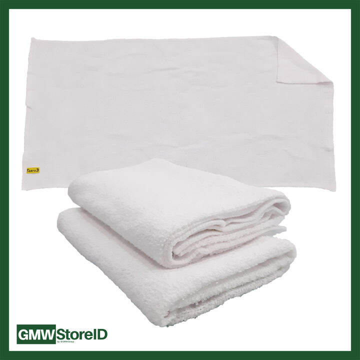 Handuk Kecil 35x70cm Warna Polos Putih Kain Mandi Towel Cloth - Tipe ...