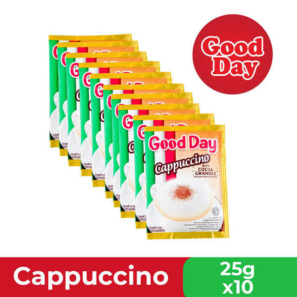 Good Day Coffee Cappuccino 25G x 10s | Lazada PH