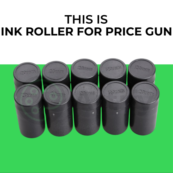 Ink Roller for Price Tag Gun or Labeler Ink Roll Sold per 5s or 10s for ...