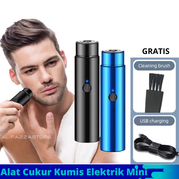 Alat Cukur Kumis Elektrik Mini Feihong Portable USB - Alat Cukur Kumis ...