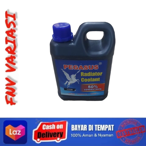 Air Radiator Coolant Mobil/Motor Pegasus Concentrate 50% 1 Liter ...