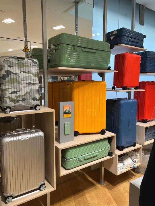 Rimowa luggage official duty-free shop sales, polycarbonate, aluminum ...