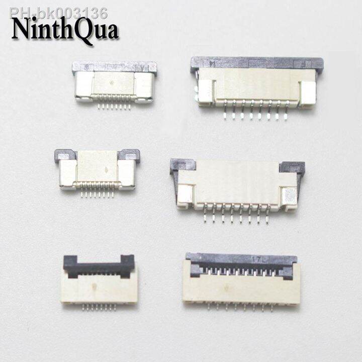 5pcs 0 5mm 1 0mm 8p Clamshell Drawer Up Down Fpc Connector Socket For