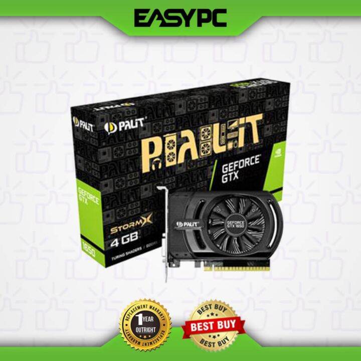 EasyPC | Palit GeForce GTX 1650 Storm X 4gb 128it Gddr5 Ga, Palit Ge ...