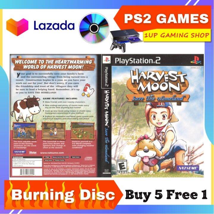 Kaset DVD Game PS2 Harvest Moon Save the Homeland | Lazada Indonesia
