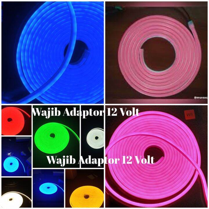 Neon Flex DC 12Volt 5m Neon Flexible 5 Meter 12Volt Neon Flex Led ...