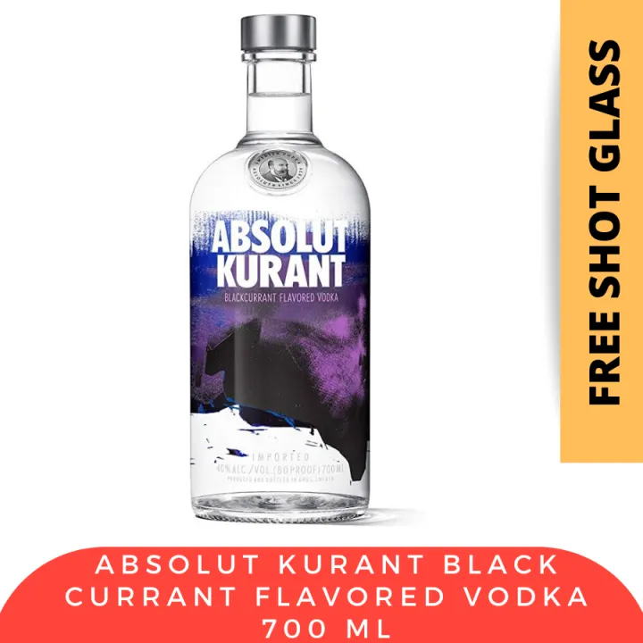 Absolut Kurant Black Currant Flavored Vodka 700 mL | Lazada PH