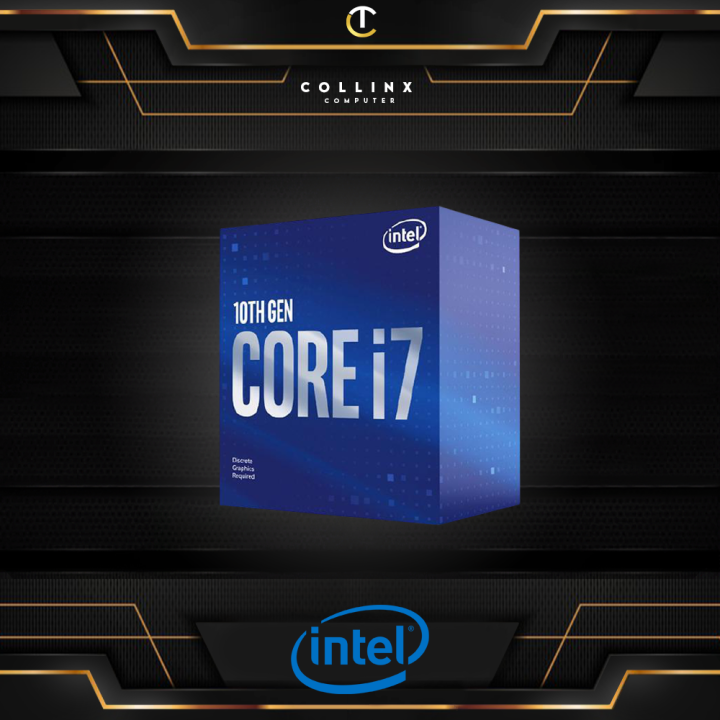 Intel Core i7 10700F 10th Gen Desktop Processor 8 Cores LGA 1200 DDR4 ...