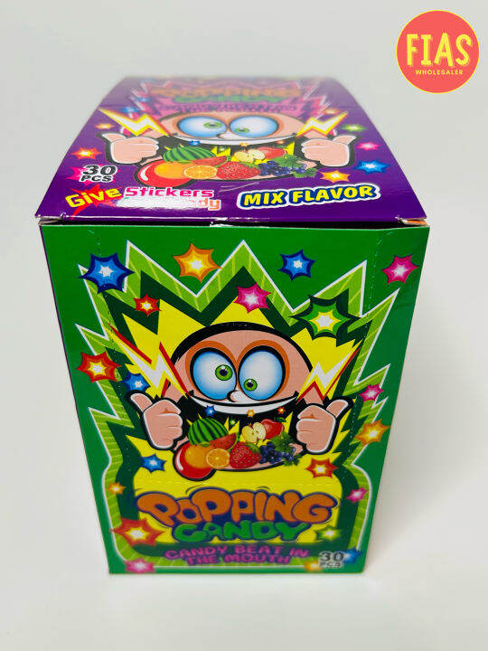 30 Pieces Mouth Popping Candy Mix Fruit Flavor | Lazada PH