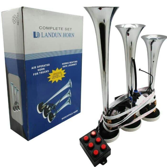 KLAKSON TELOLET 3 CORONG ORIGINAL 24V | Lazada Indonesia