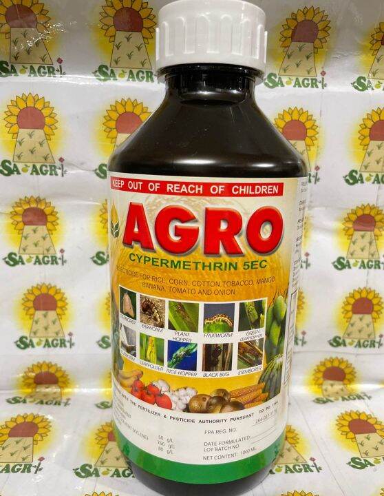 Agro Cypermethrin 5EC Insecticide (1 liter) | Lazada PH
