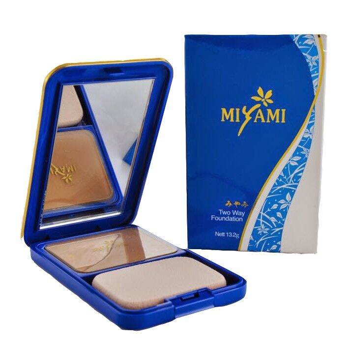 Original Bedak Padat Miyami Miami Compact Powder TwoWay Foundation | Lazada