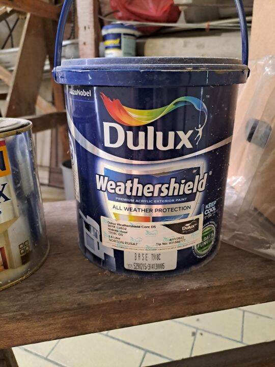 CAT DULUX WEATHERSHIELD 2.5 LT - MIDNITE HOUR | Lazada Indonesia