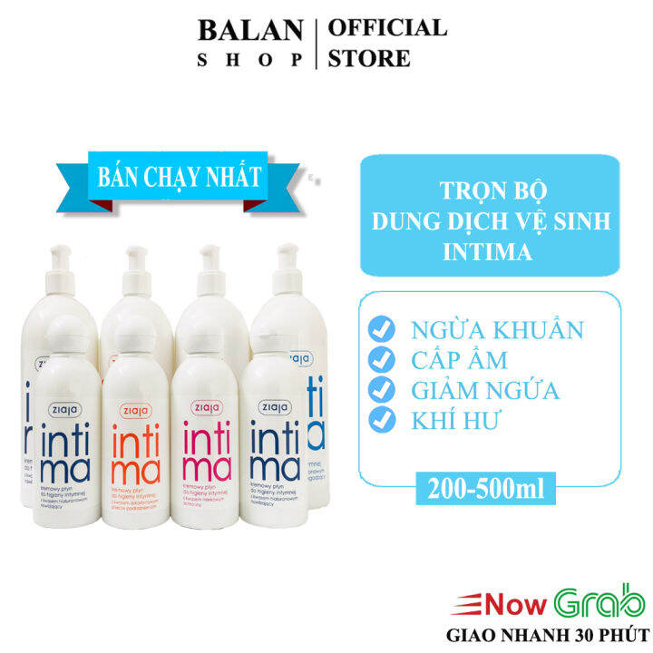 Dung Dịch Vệ Sinh Phụ Nữ Intima Ziaja Bổ Sung Axit Lactobionic ...