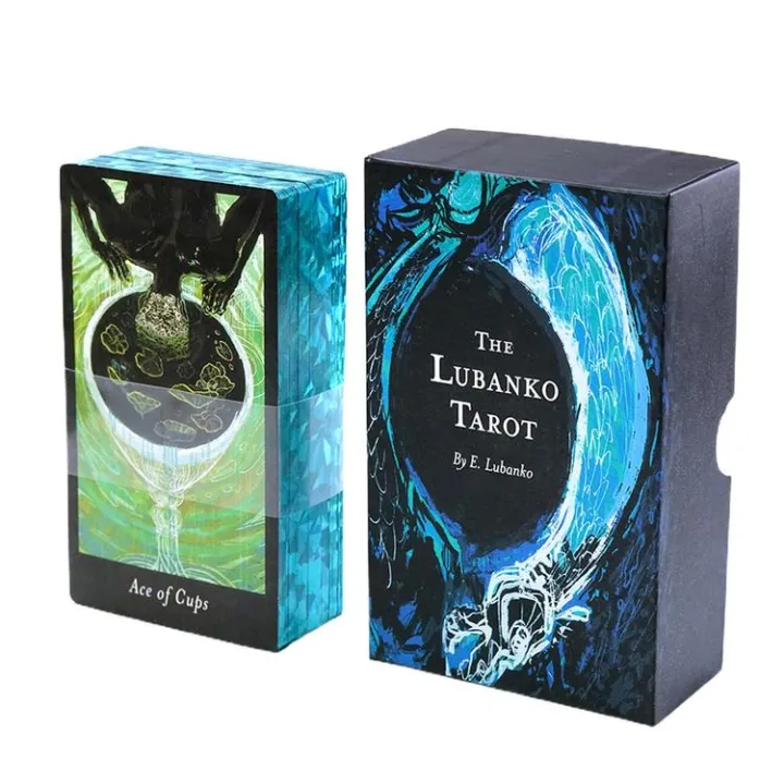 Tarot Cards English Version the Lubanko Tarot Guidebook Family Party ...