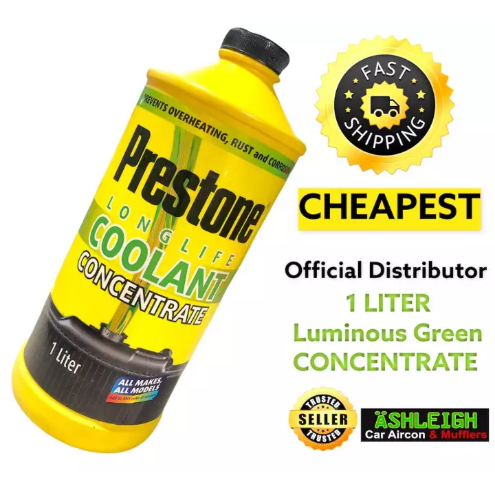 Prestone Coolant 1Liter Concentrate Radiator cooling system long life ...