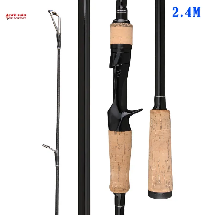 COD Spinning / Casting เบ็ดตกปลาเหยื่อล่อปลาแบบพกพาก้านตกปลาคาร์บอนไฟ ...