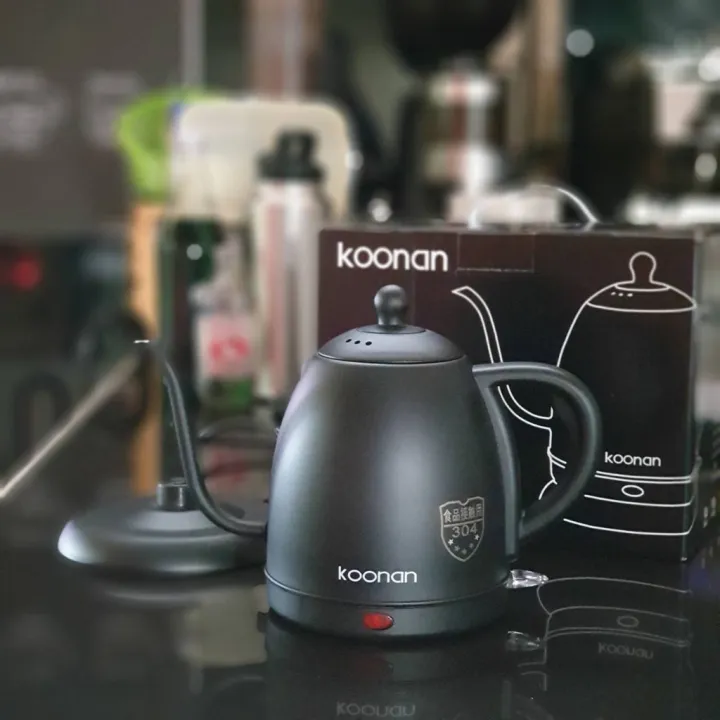 กาต้มน้ำ ดริปกาแฟ กาคอห่าน Koonan 1000 ml. black edition by kaan ...