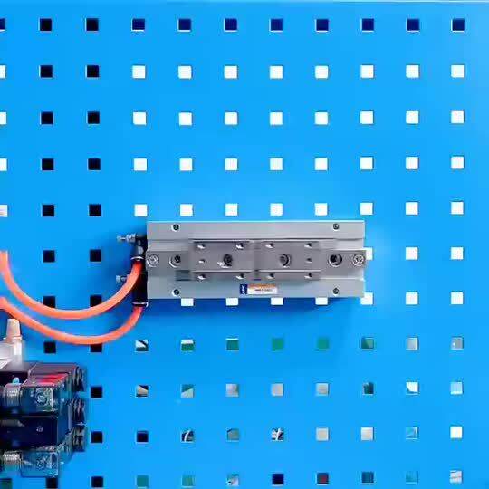 MHF2 Double acting Low Profile Air Gripper Pneumatic cylinder parallel ...