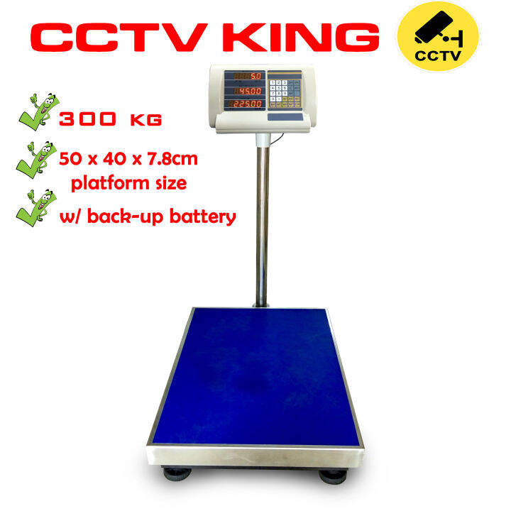 STAINLESS Platform Weighing scale Digital LCD Display Measuring Scale ...
