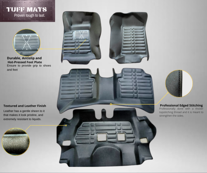 Toyota Fortuner Deep Dish Mats 2005-2023 | Lazada PH