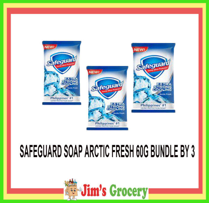 JIMS SAFEGUARD ARCTIC FRESH SOAP 60G (BUNDLE BY 3PCS) | Lazada PH