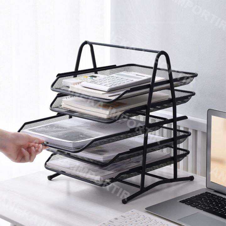 Rak Kertas Dokumen Surat 5 Susun Paper Document Letter Tray Tier ...
