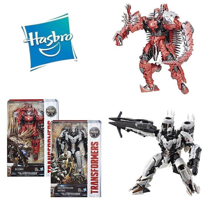 Hasbro Transformers: The Last Knight Voyager Class Nitro Zeus Scorn 3C ...