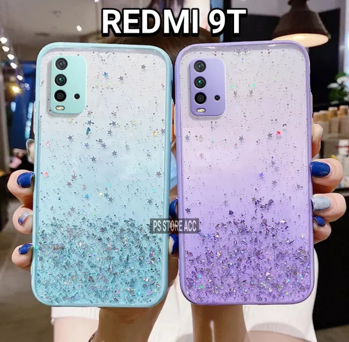 CASE GLITER XIAOMI REDMI 9T / 9C / 10A / NOTE 9 PRO / NOTE 10 PRO ...