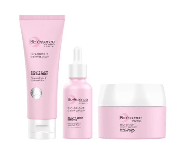 BIO-ESSENCE Bio-Bright Cherry Blossom Value Pack (Beauty Glow Gel ...