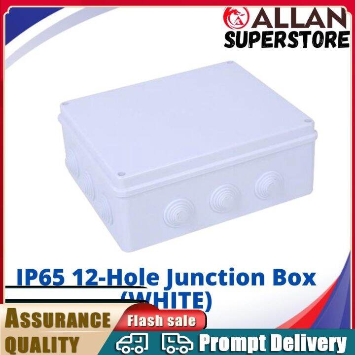 Allan Superstore IP65 12-hole Electrical CCTV Enclosure Junction Box ...
