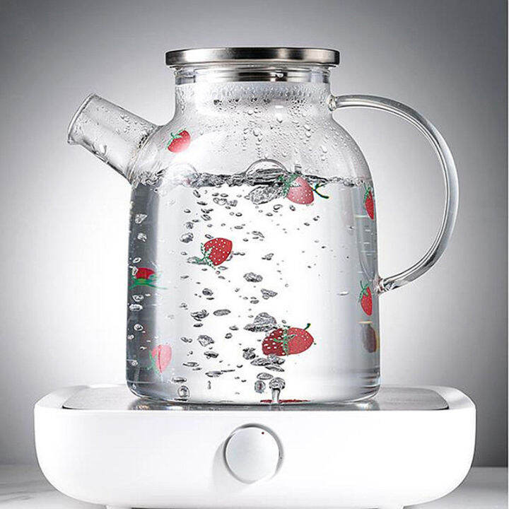 XIR Japanese-Style Glass Strawberry Cold Kettle Household Glass Cool ...