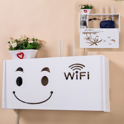 Wireless wifi router shelter box rack wall decoration cat storage box ...